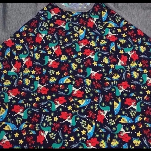 LuLaRoe | Tops | Lularoe Disney Small Ariel Randy Little Mermaid | Poshmark